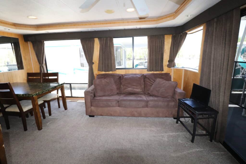 16' x 56' Houseboat with Operating Flybridge - 2 Bathrooms